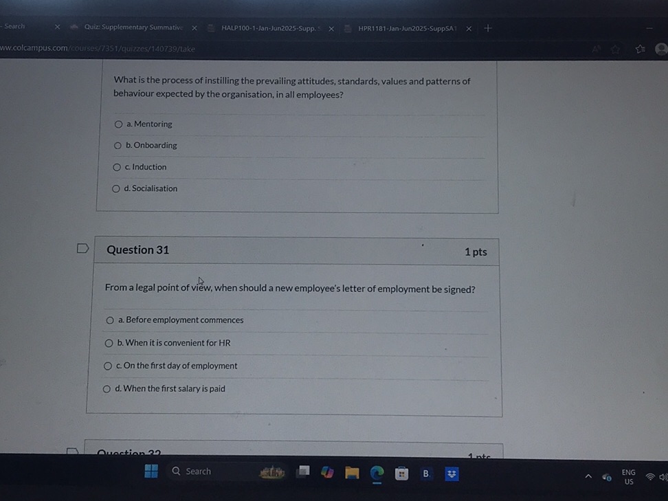 What is the process of instilling the | StudyX