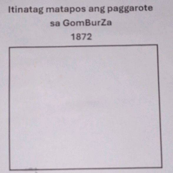 Itinatag matapos ang paggarote sa GomBurZa
