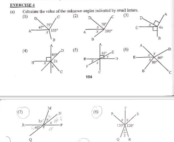 EXERCISE 4 (a) Calculate the value of the | StudyX