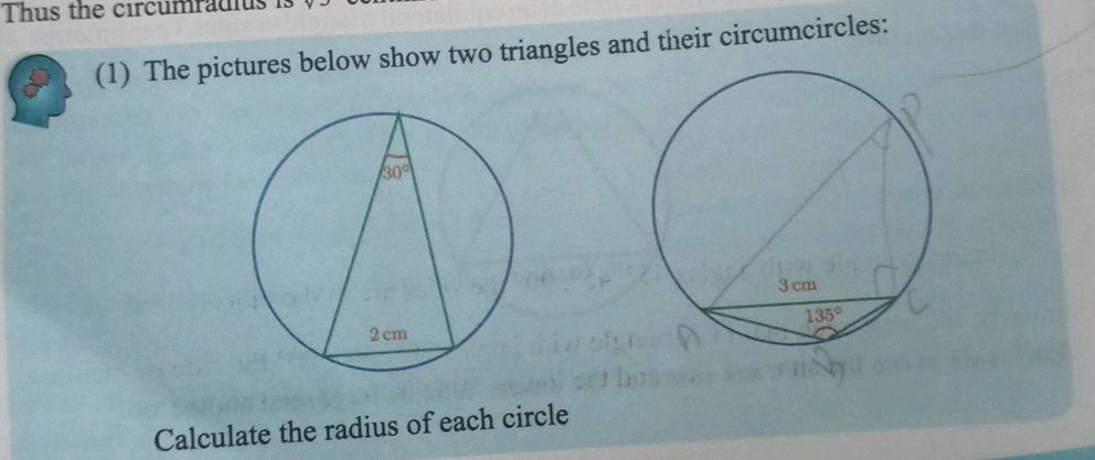 (1) The pictures below show two triangles | StudyX