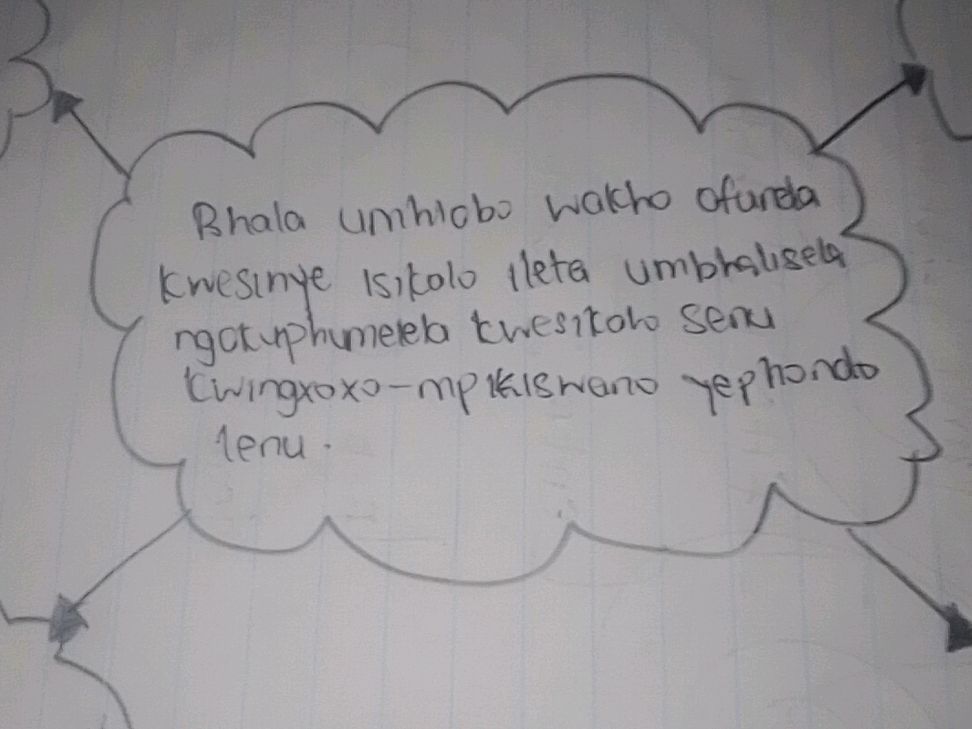 Bhala umhlabo wakho ofunda kwesinye isikolo | StudyX