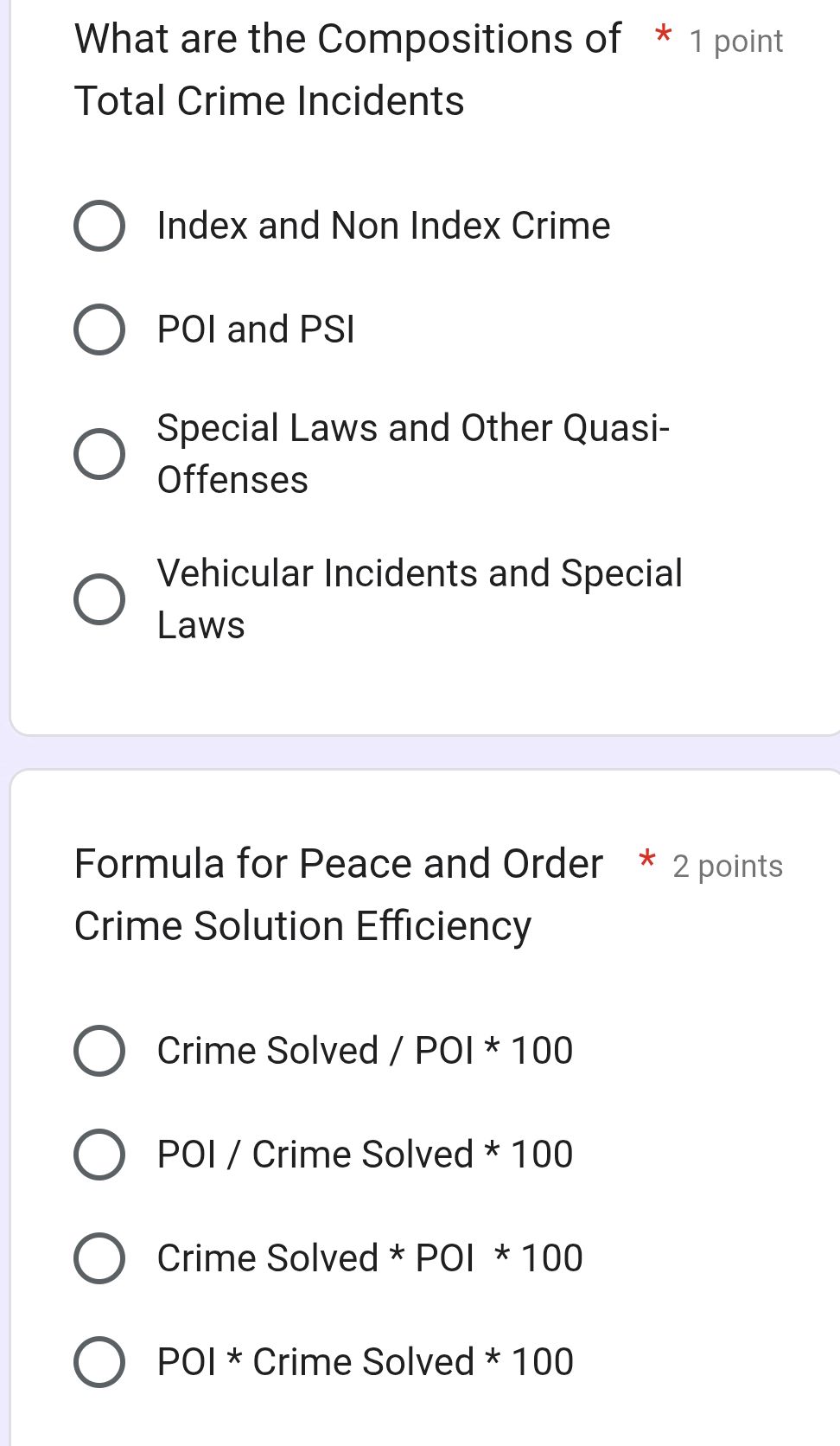 What are the Compositions of Total Crime | StudyX