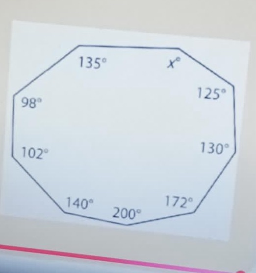 The image shows an octagon with the