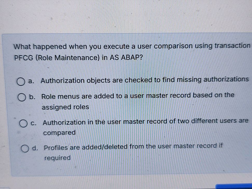 What happened when you execute a user | StudyX