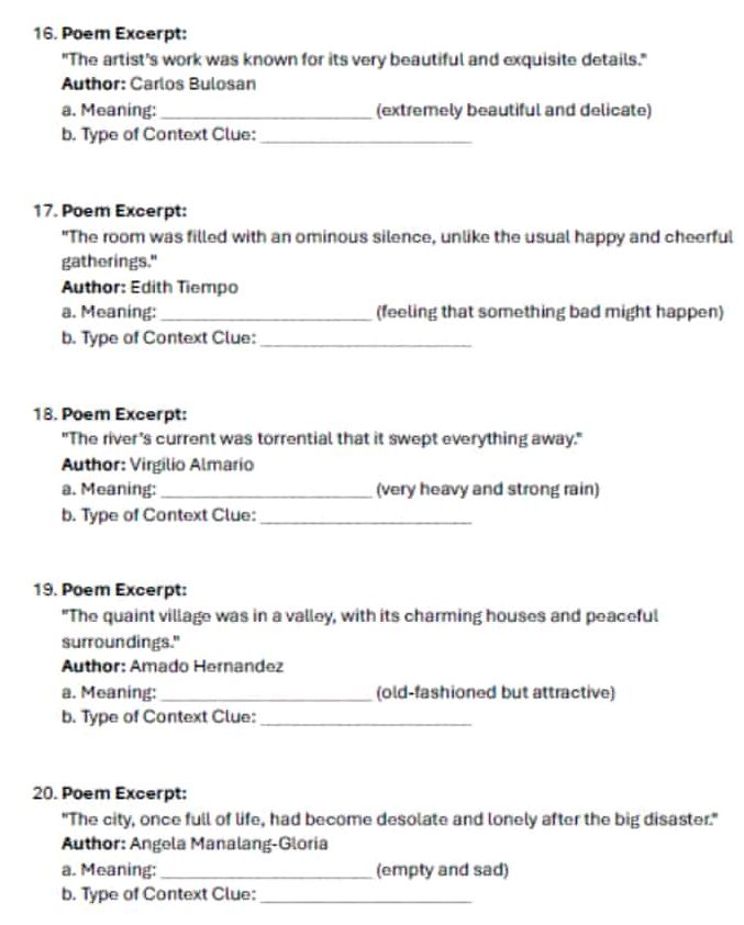 Poem Excerpt: "The artist's work was known | StudyX