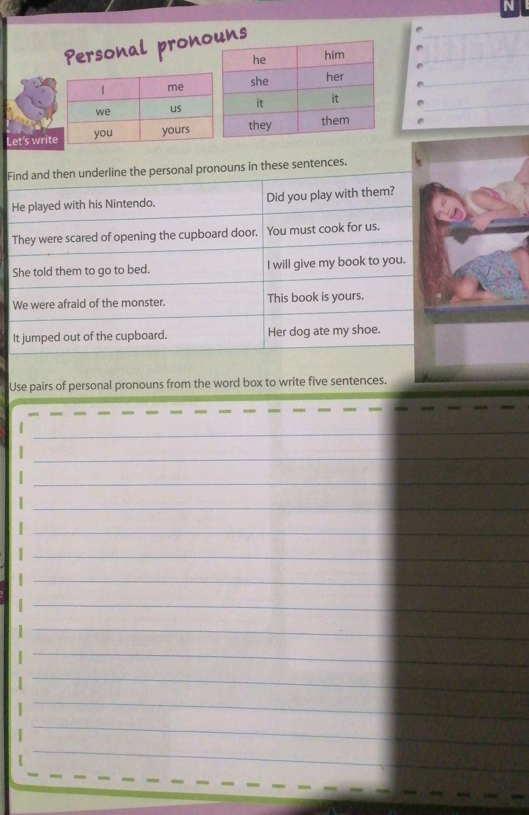 Personal pronouns | | | | :---- | StudyX