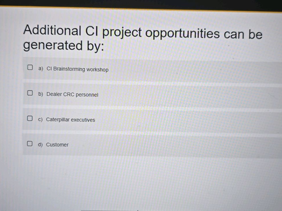Additional CI project opportunities can be | StudyX