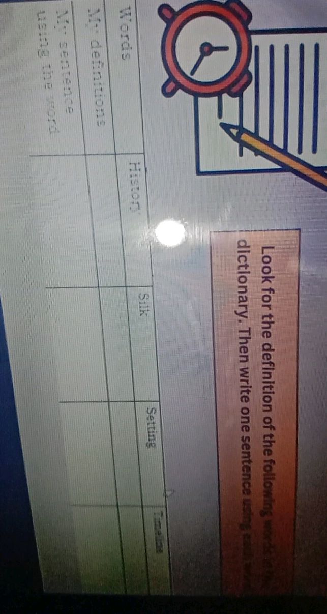 Look for the definition of the following | StudyX