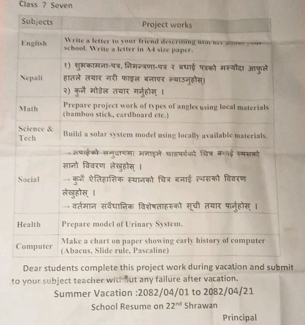 Subjects | Project works ---|--- English | | StudyX