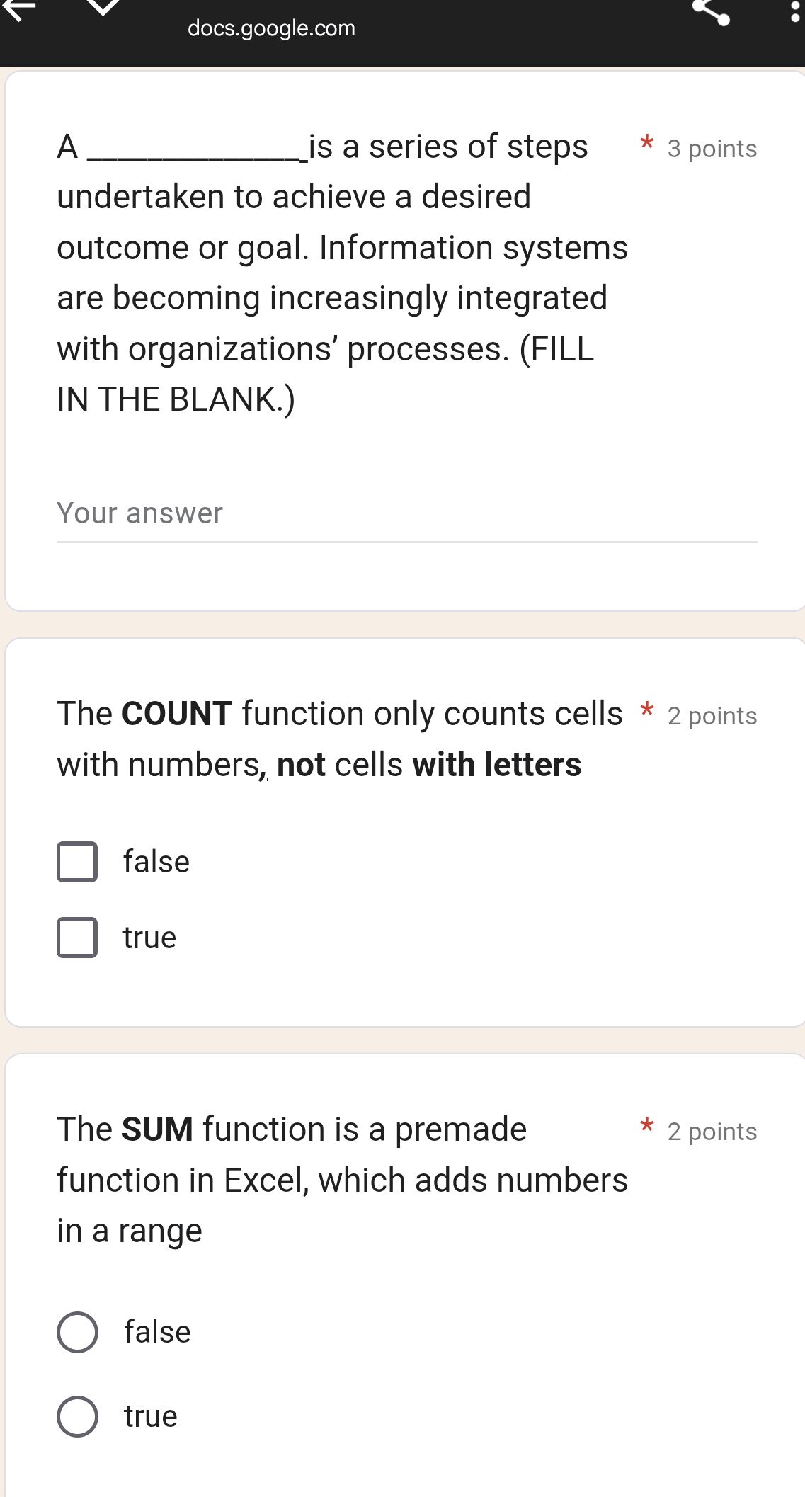 A ______ is a series of steps undertaken to | StudyX