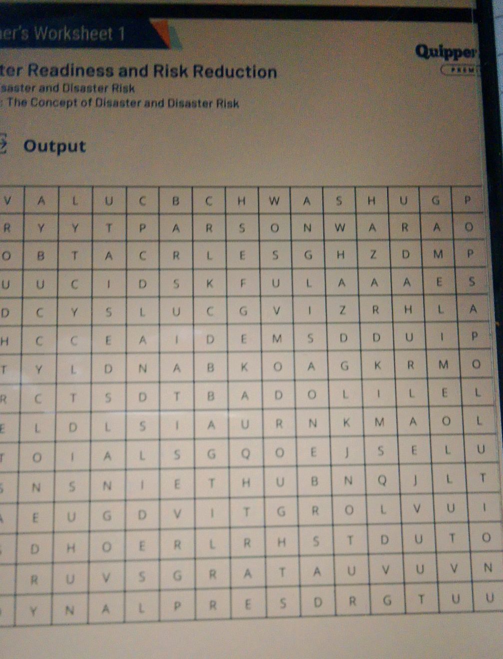 The image shows a word search puzzle. The | StudyX