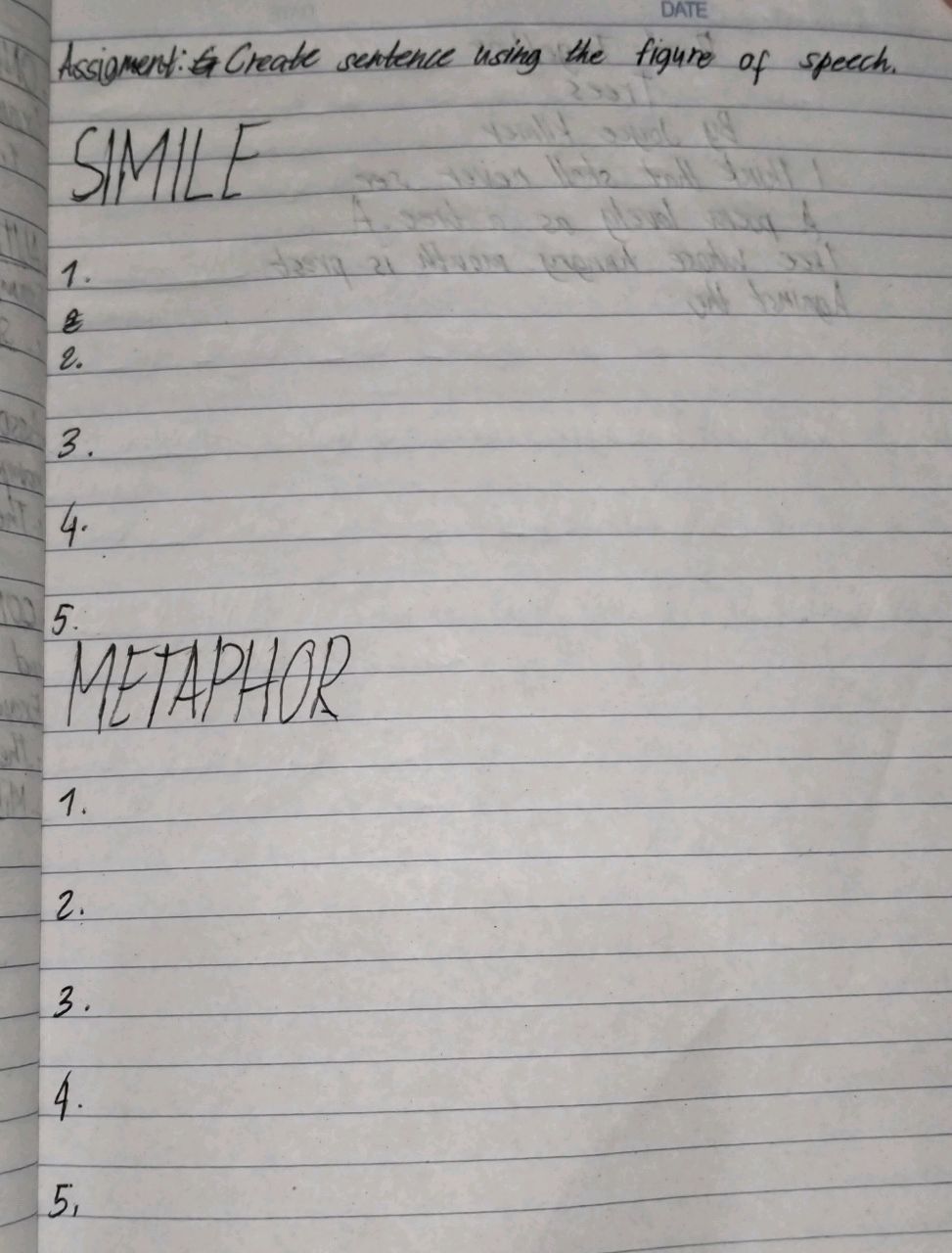 Assignment: Create sentence using the figure | StudyX