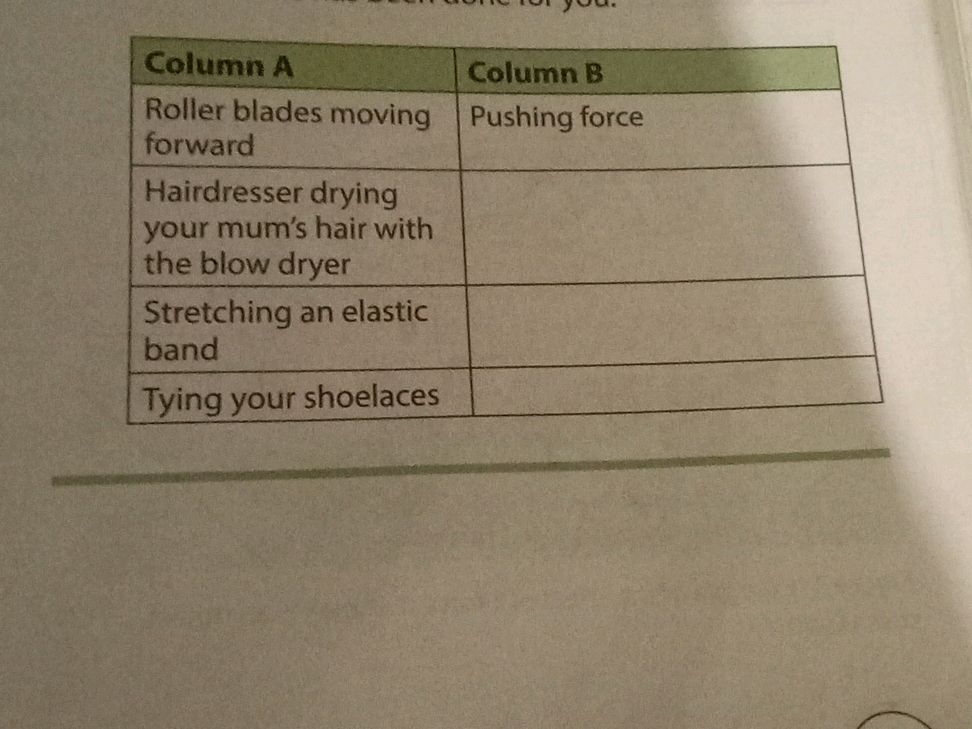 | Column A | Column B | |---|---| | Roller | StudyX
