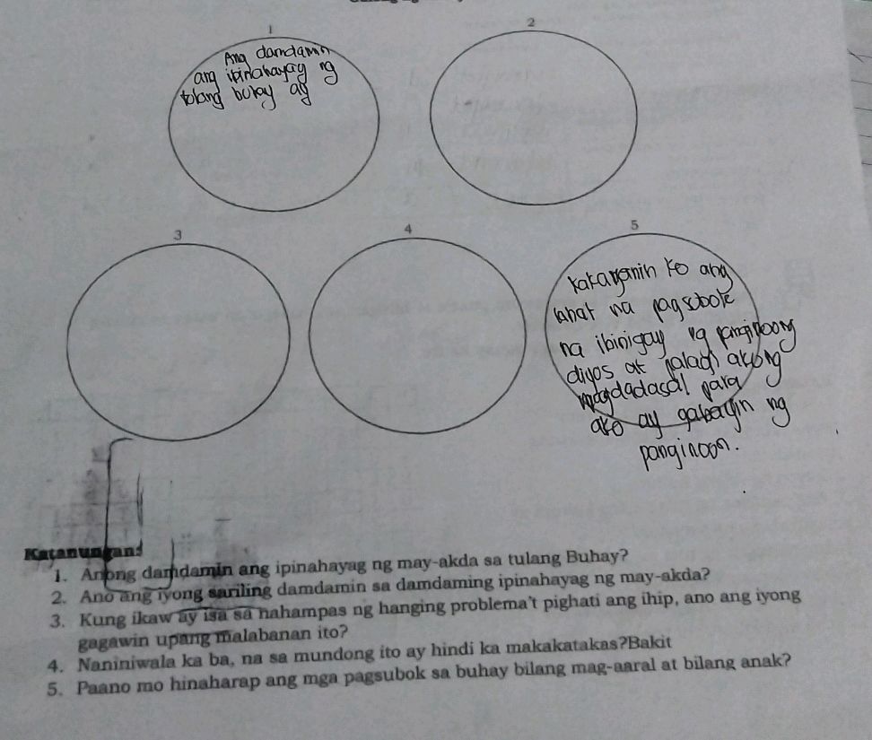1. Anong damdamin ang ipinahayag ng may-akda | StudyX