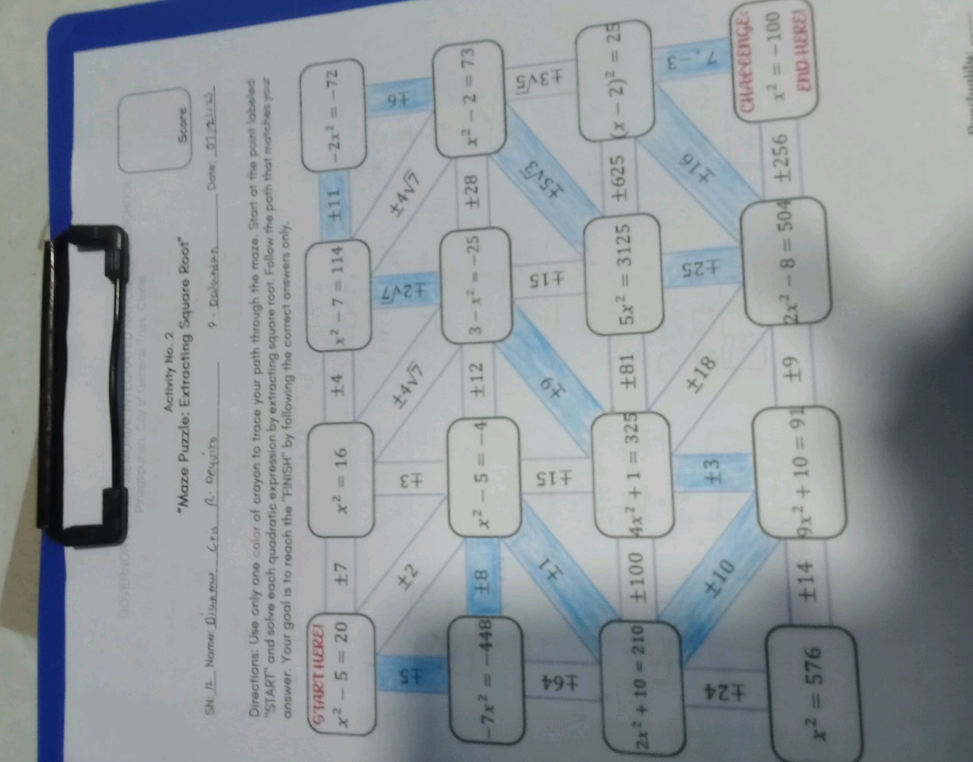 Activity No. 2 "Maze Puzzle: Extracting | StudyX