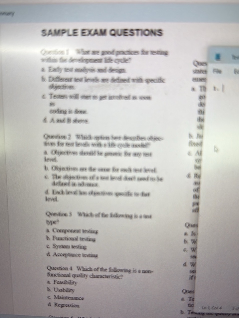 Question 1 What are good practices for | StudyX