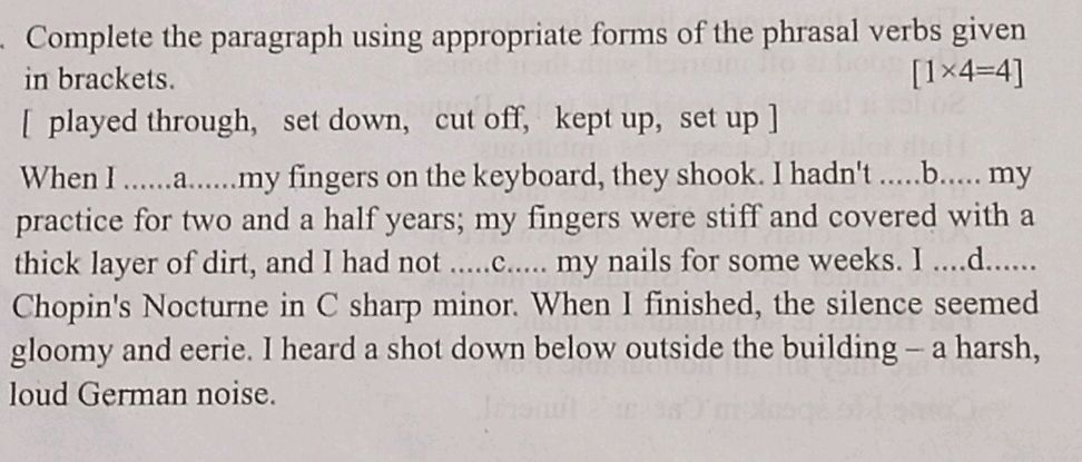 Complete the paragraph using appropriate | StudyX