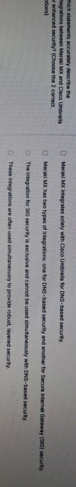 Which statements accurately describe the | StudyX