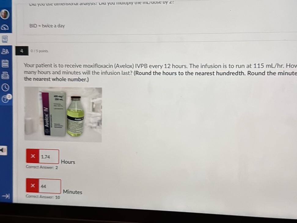 Your patient is to receive moxifloxacin | StudyX