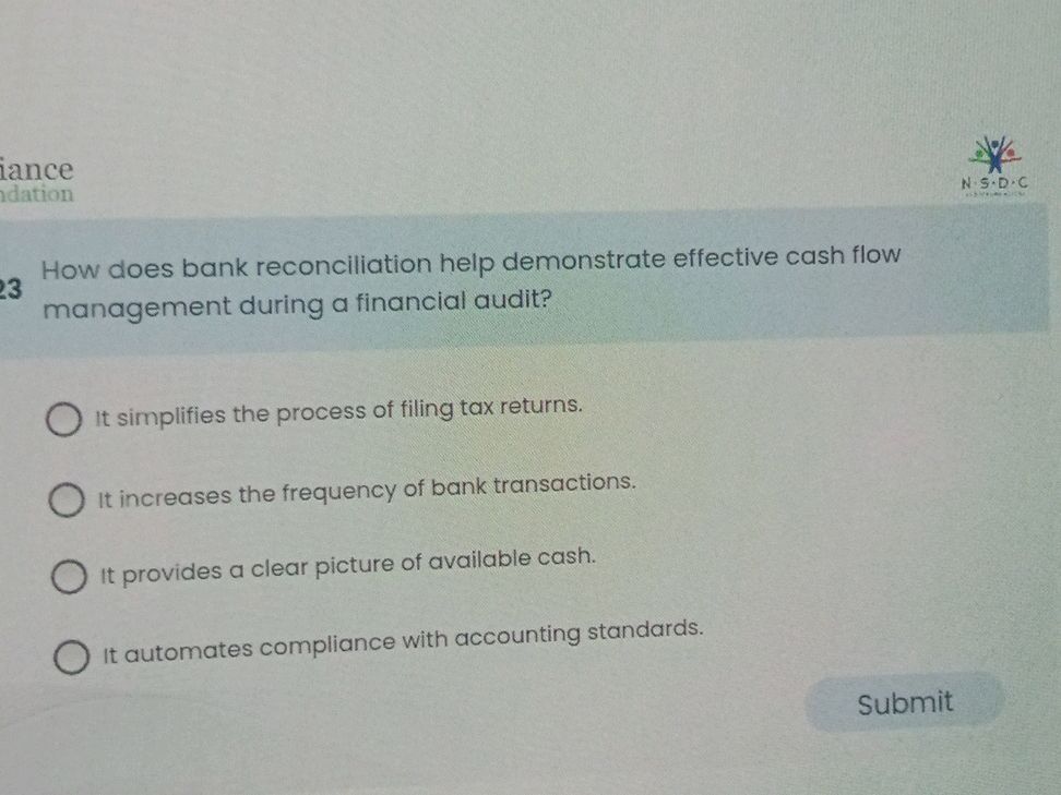 How does bank reconciliation help | StudyX