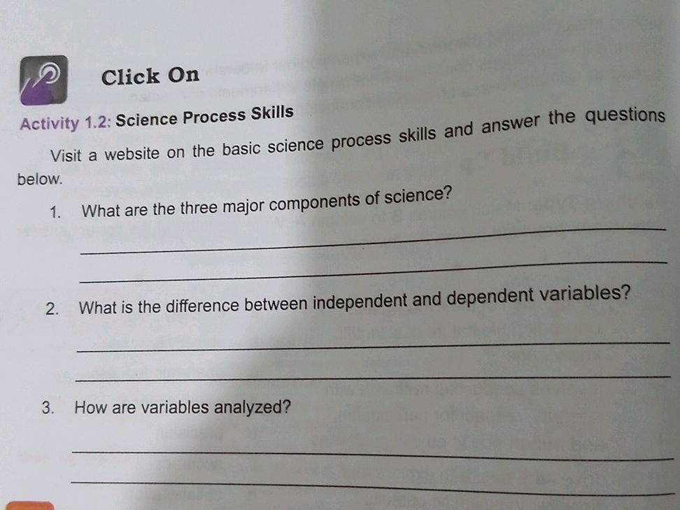 1. What are the three major components of | StudyX