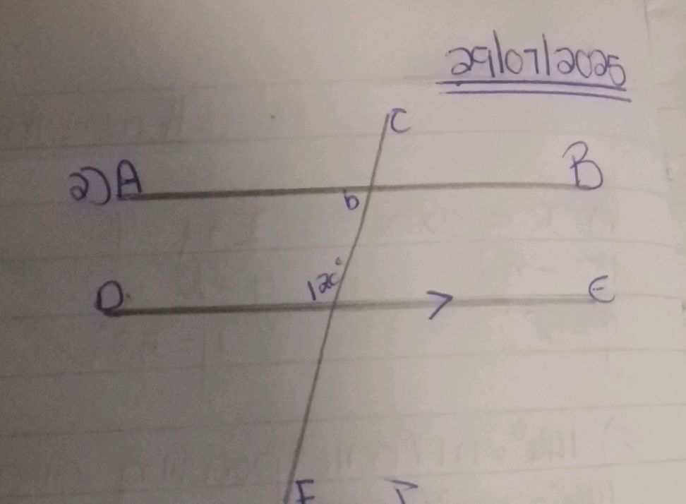 The image shows two parallel lines AB and | StudyX