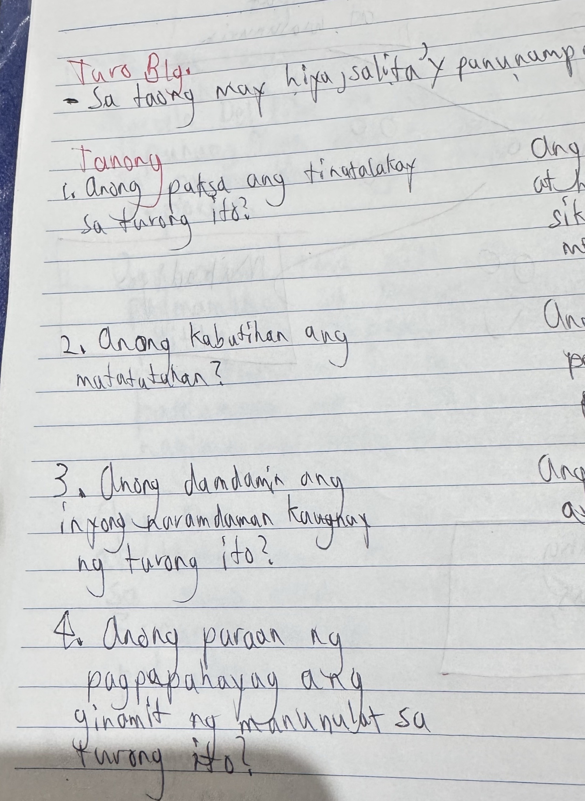 Anong paksa ang tinatalakay sa turong ito?