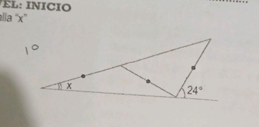 Find the value of "x". There is a diagram | StudyX