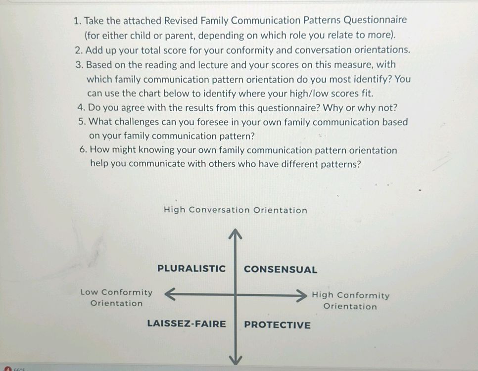 1. Take the attached Revised Family | StudyX