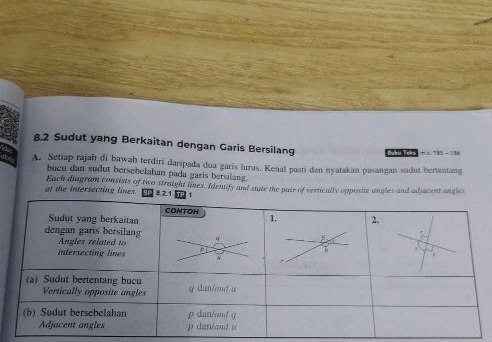 A. Setiap rajah di bawah terdiri daripada
