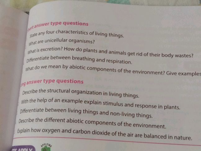 short answer type questions State any four | StudyX