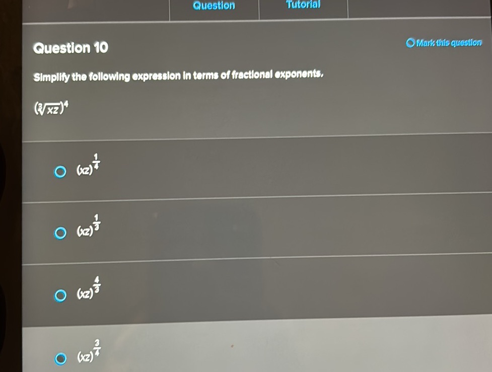 Simplify the following expression in terms | StudyX