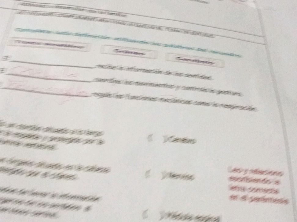 Completa cada definición utilizando las
