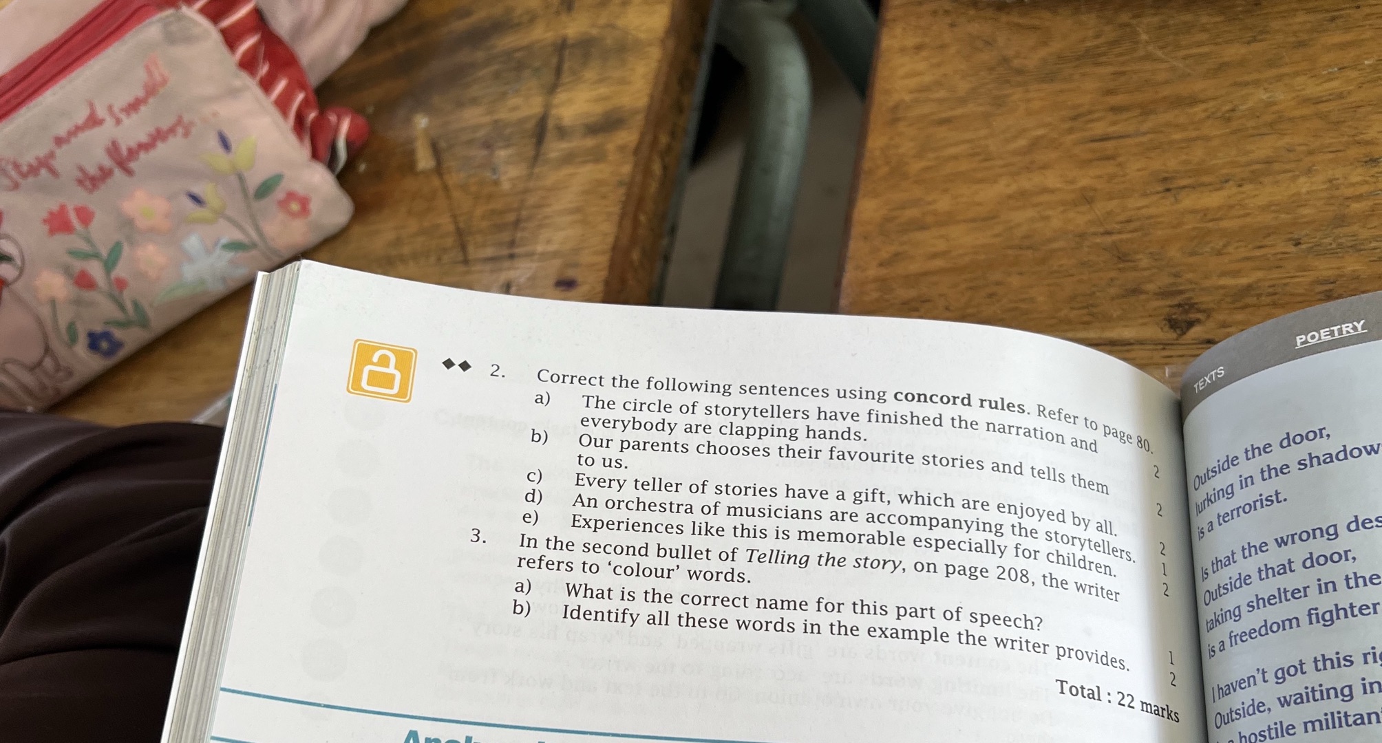 2. Correct the following sentences using | StudyX