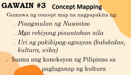 GAWAIN #3 Concept Mapping Gumawa ng concept | StudyX