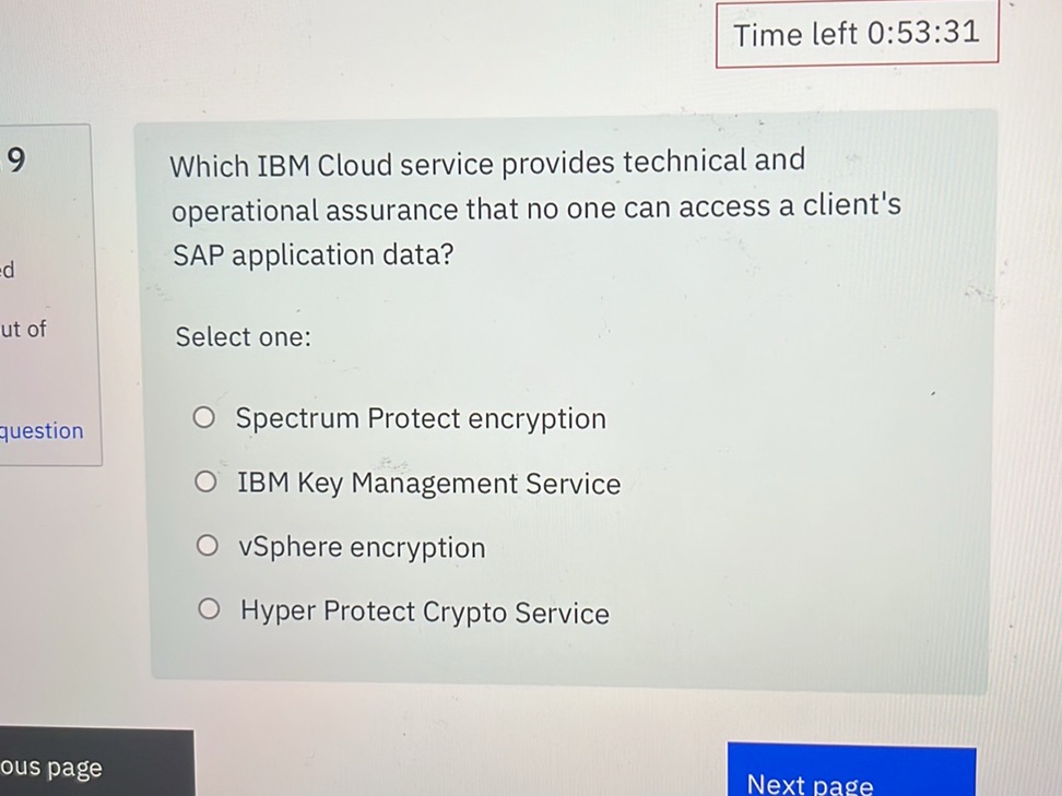 Which IBM Cloud service provides technical | StudyX