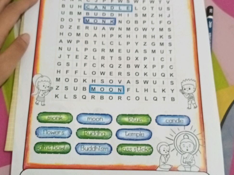 Find the words in the word search puzzle: | StudyX