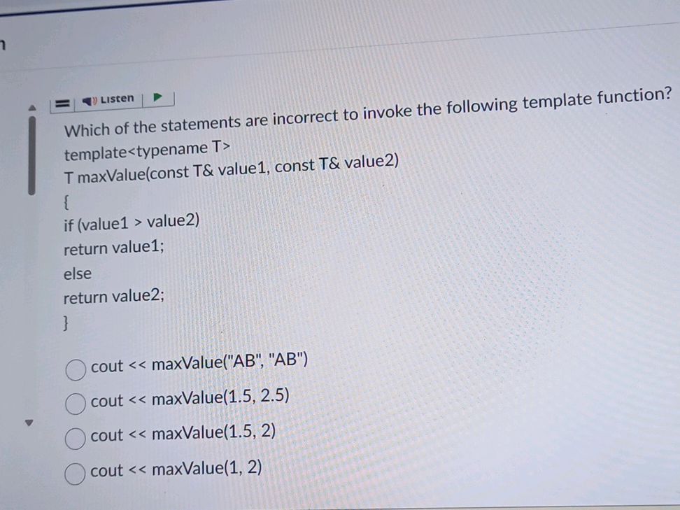 Which of the statements are incorrect to | StudyX