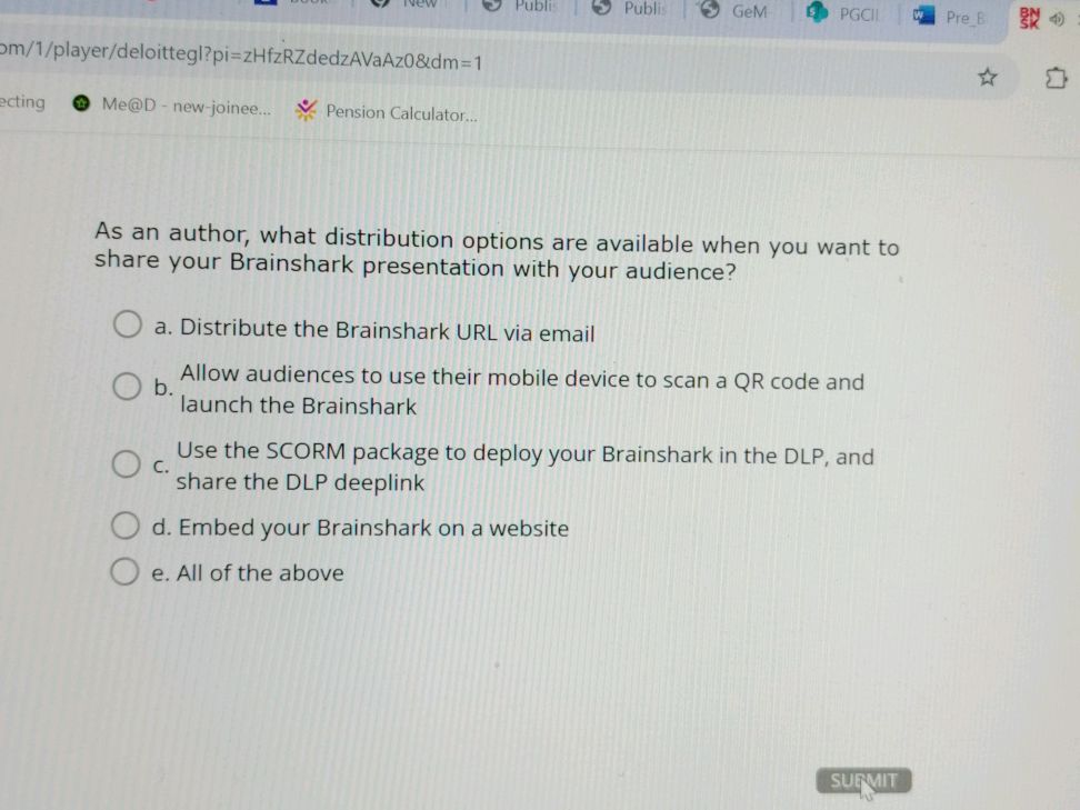 As an author, what distribution options are | StudyX