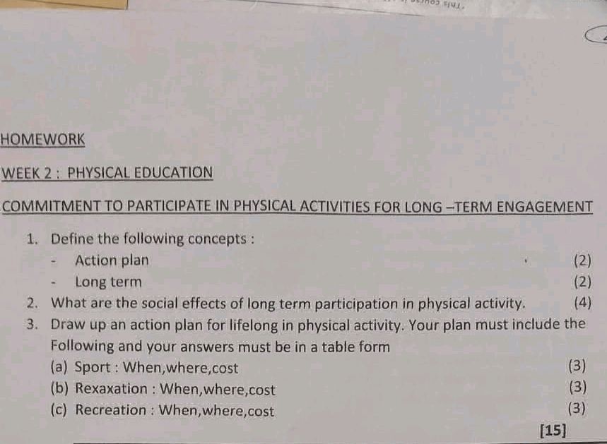 1. Define the following concepts: - Action | StudyX