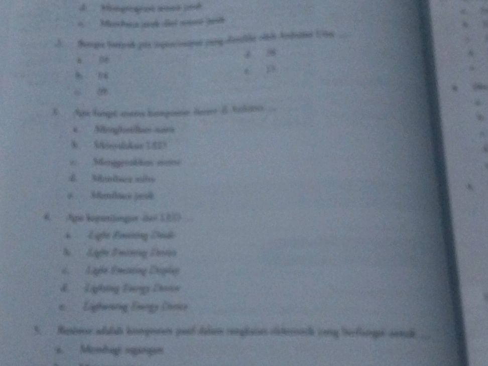 2. Berapa banyak pin input yang dimiliki | StudyX