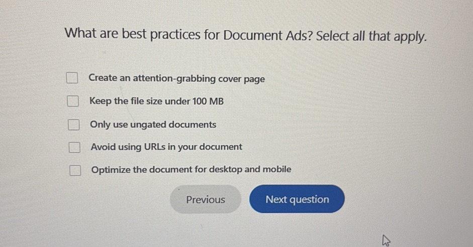 What are best practices for Document Ads? | StudyX