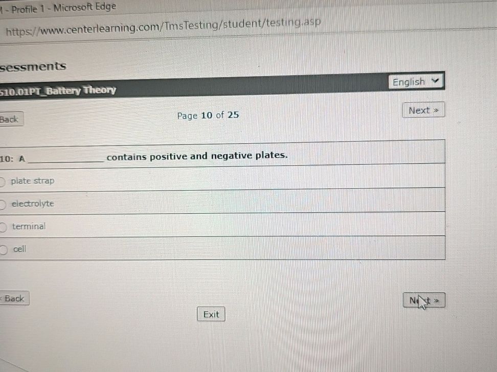 10: A ______ contains positive and negative | StudyX