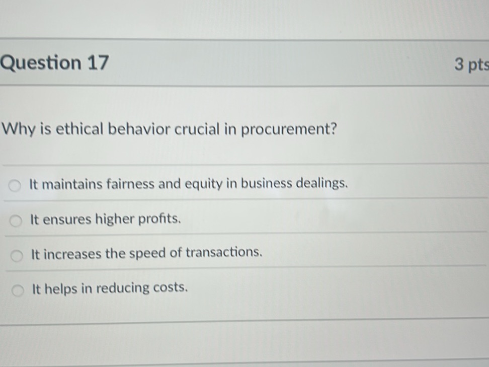 Why is ethical behavior crucial in