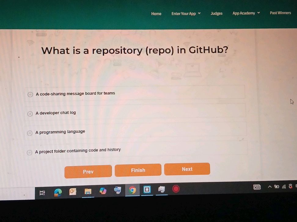 What is a repository (repo) in GitHub? A | StudyX