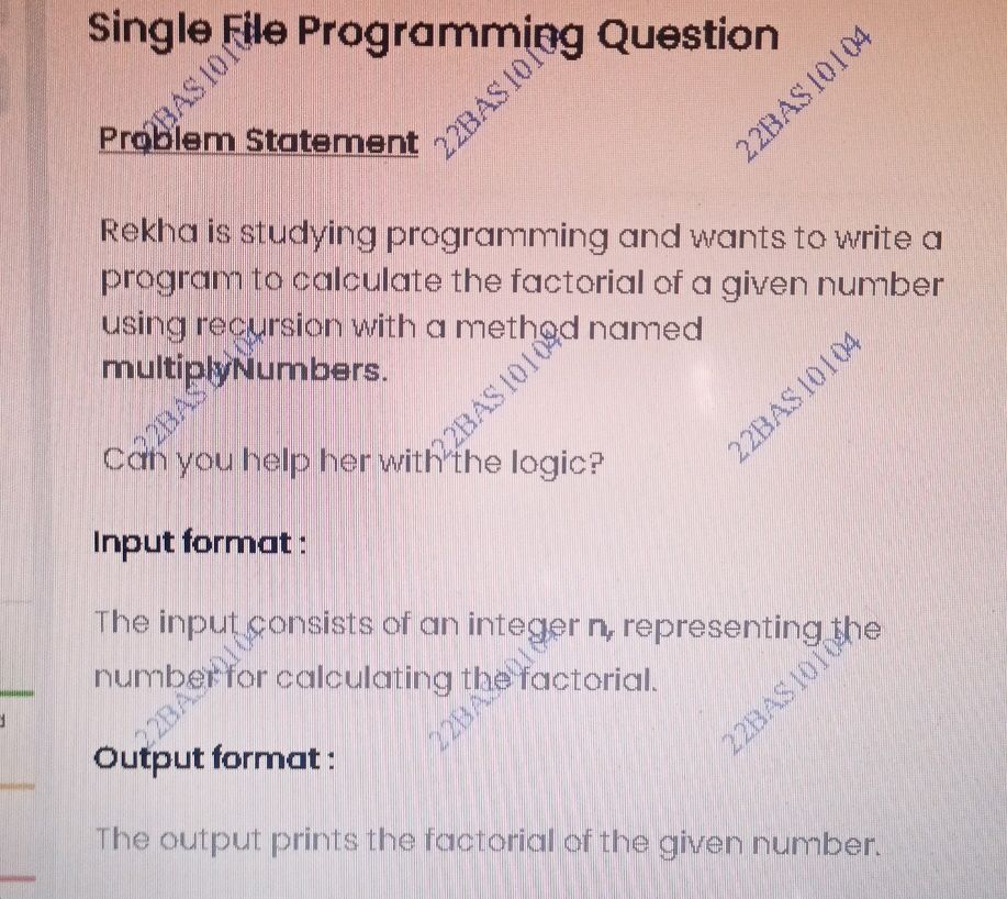 Rekha is studying programming and wants to | StudyX