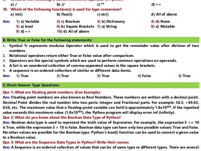9. Which of the following is not an | StudyX