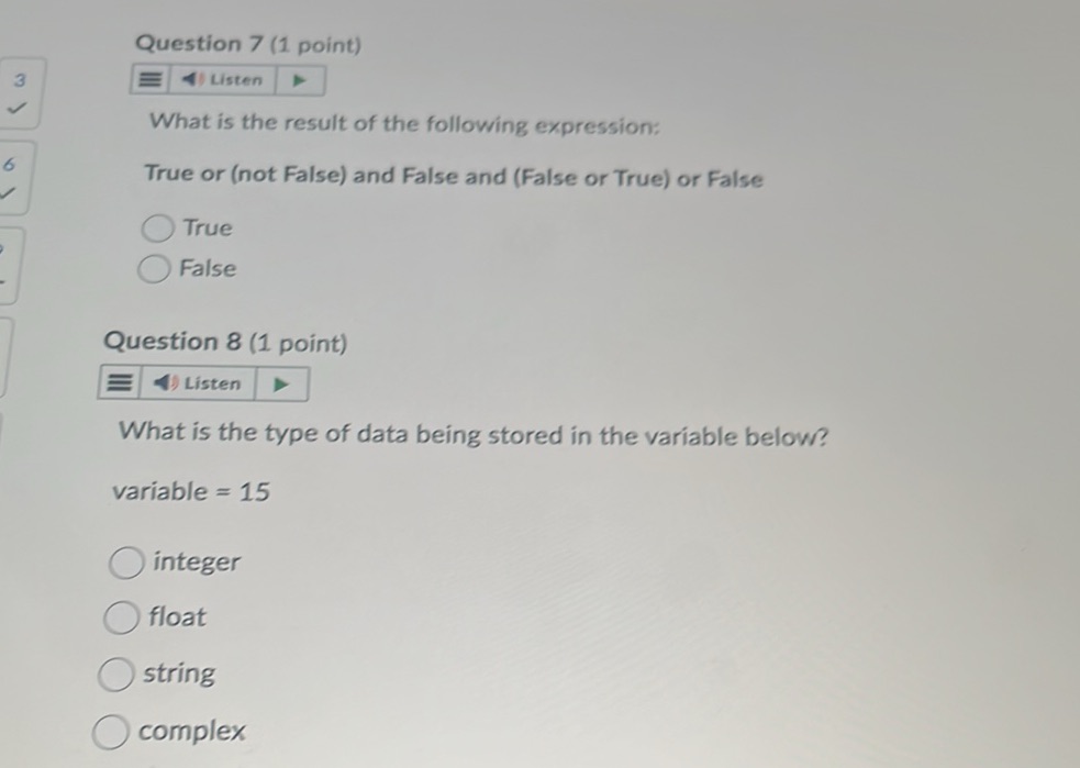 What is the result of the following | StudyX