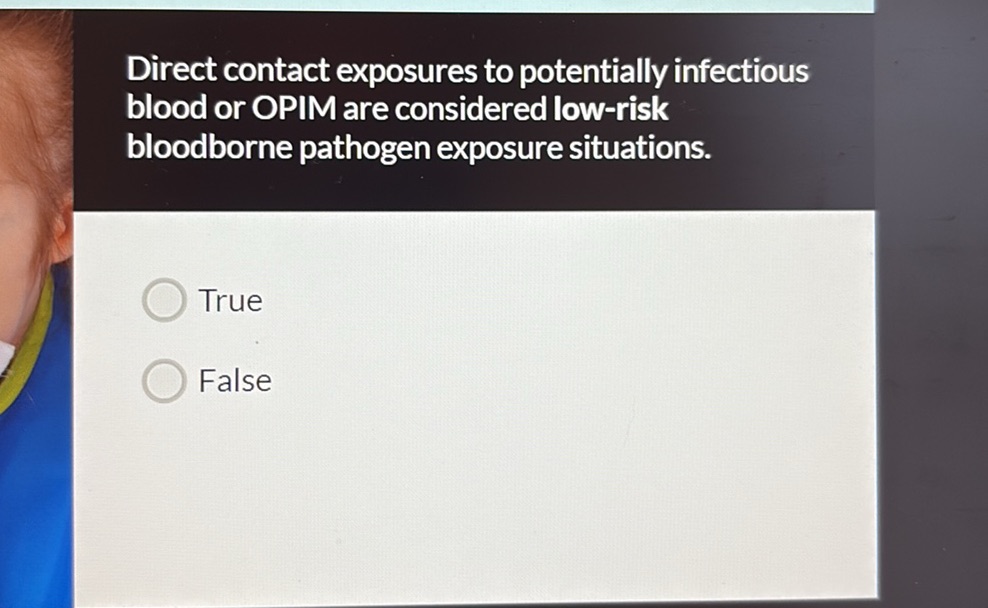Direct contact exposures to potentially