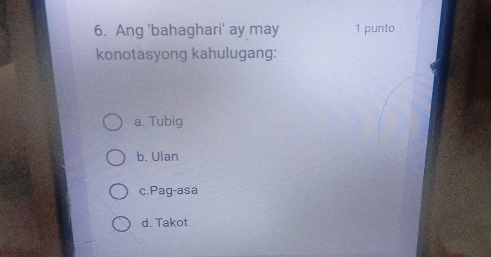 Ang 'bahaghari' ay may konotasyong